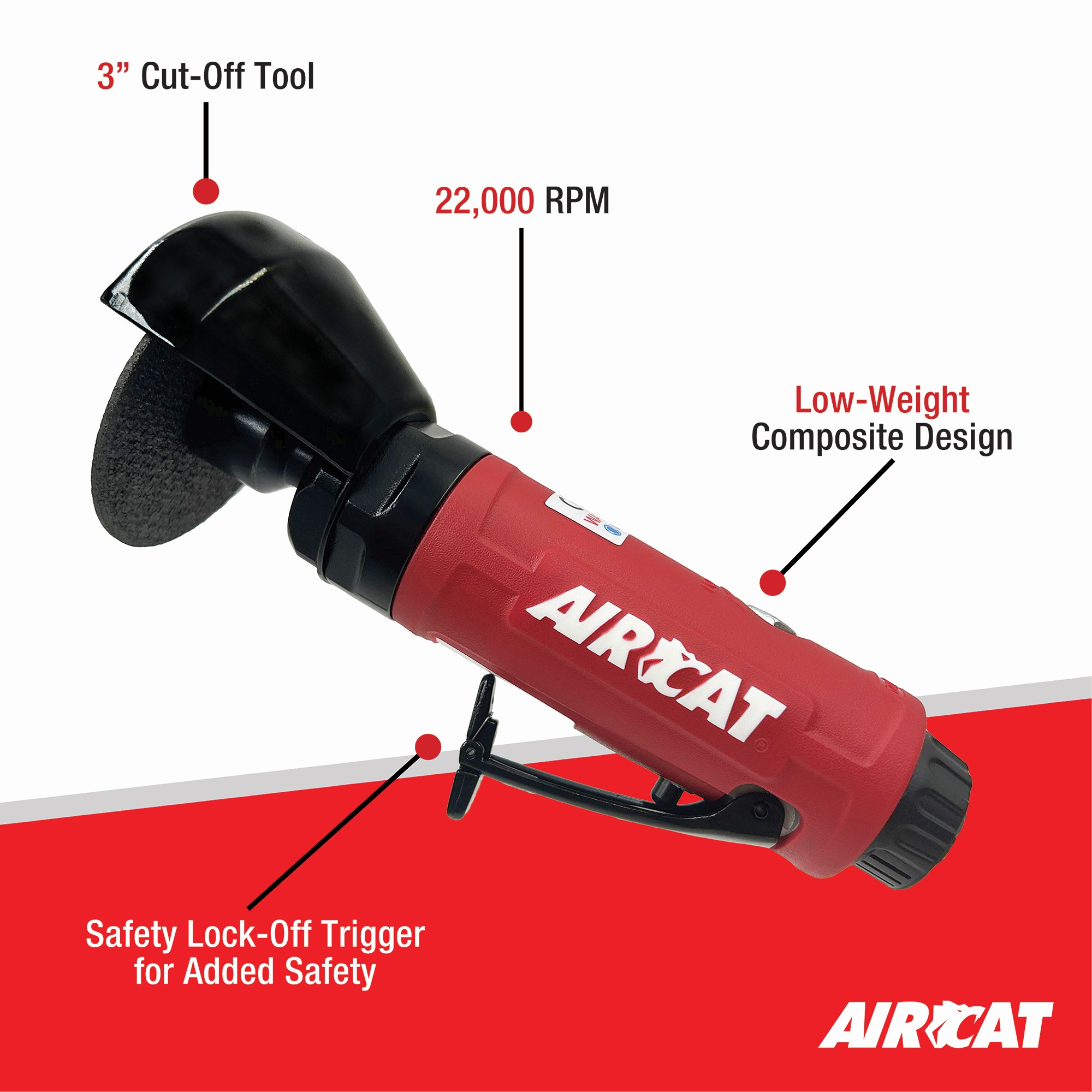 .5 HP 3″ CUT-OFF TOOL – AIRCAT Official Site