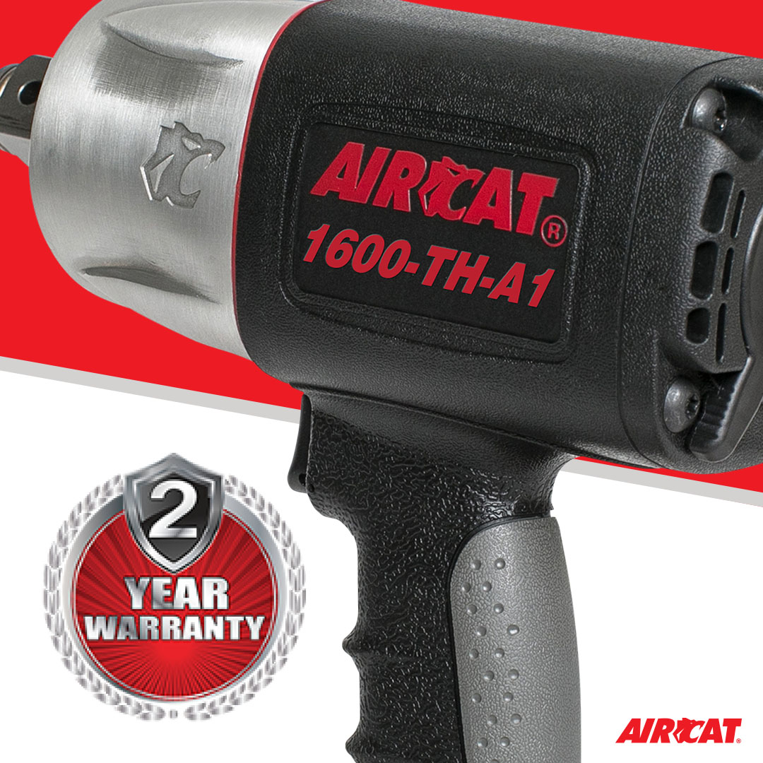 AIRCAT 1″ COMPOSITE PISTOL GRIP IMPACT WRENCH – AIRCAT Official Site
