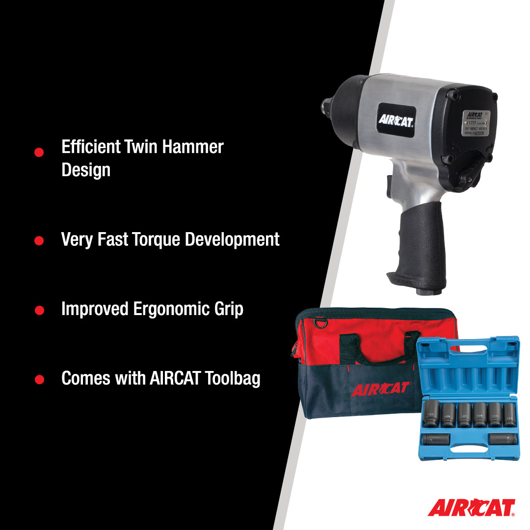 3/4″ IMPACT WRENCH KIT – AIRCAT Official Site