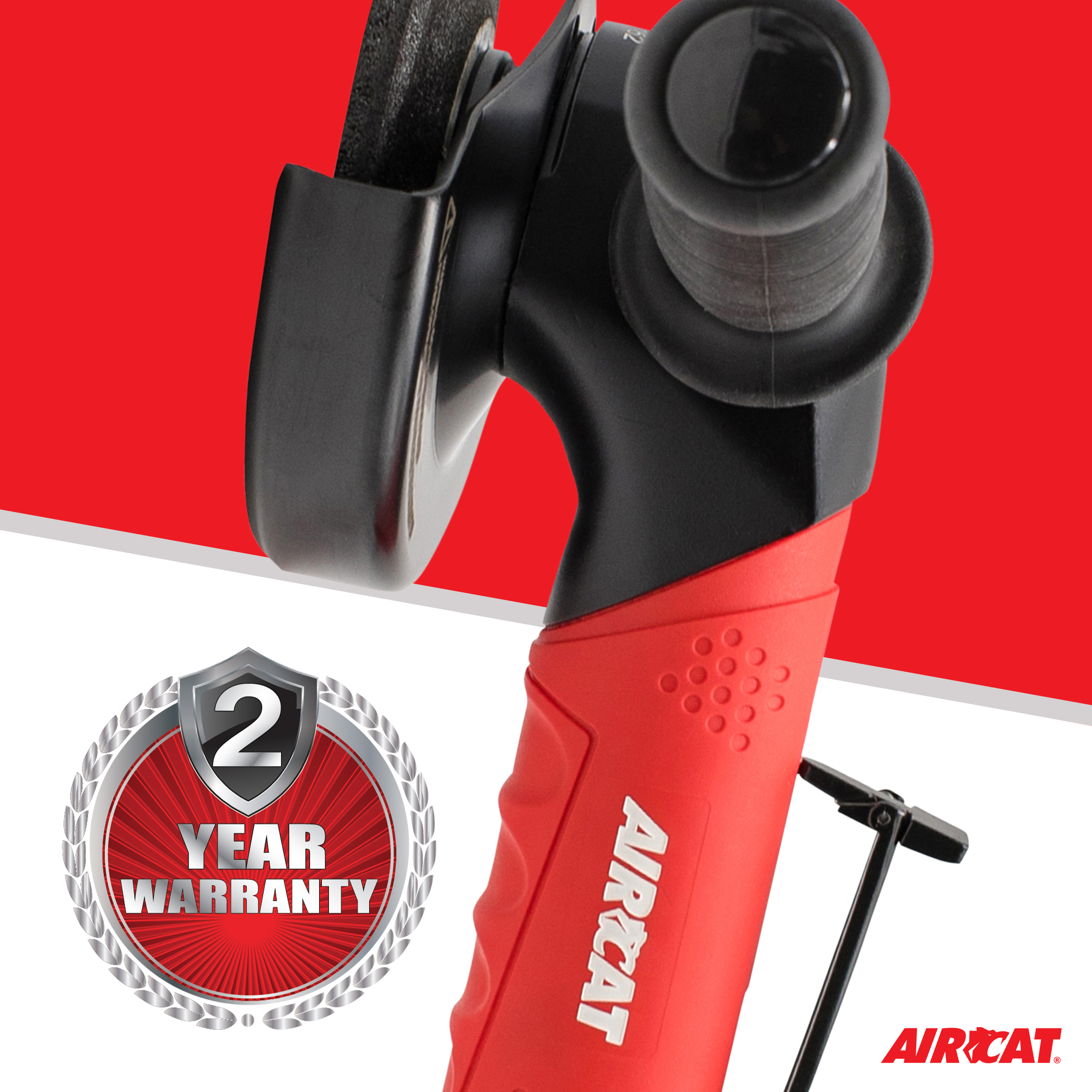 AIRCAT 2.3 HP 5″ HEAVY DUTY ANGLE GRINDER – AIRCAT Official Site