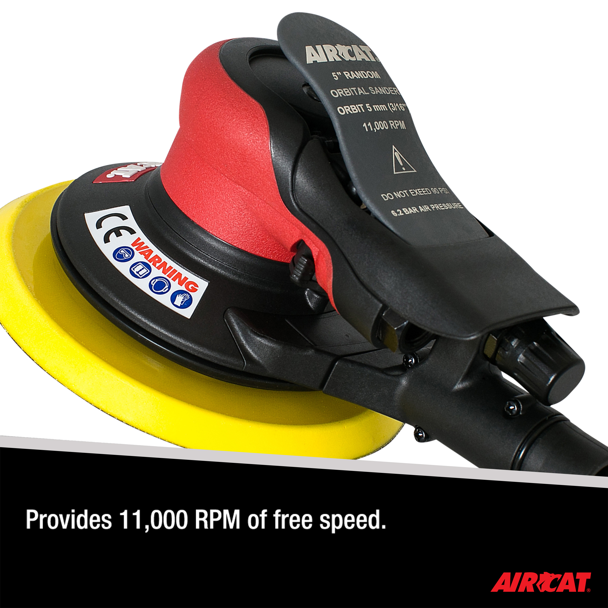 AIRCAT CENTRAL VAC ORBITAL PALM SANDER (3/16 IN. ORBIT) – AIRCAT ...