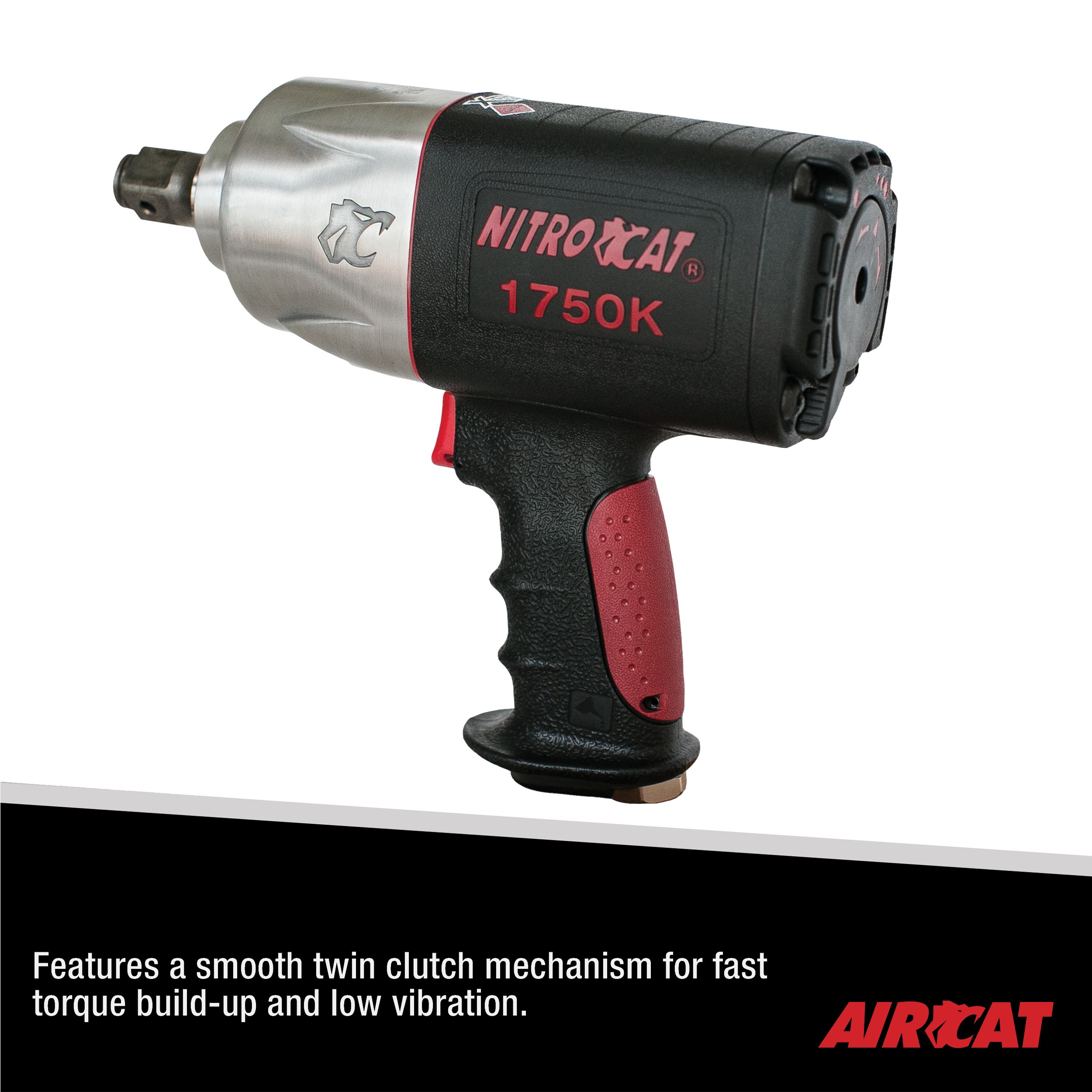 AIRCAT 3/4″ NITROCAT COMPOSITE TWIN CLUTCH IMPACT WRENCH – AIRCAT ...